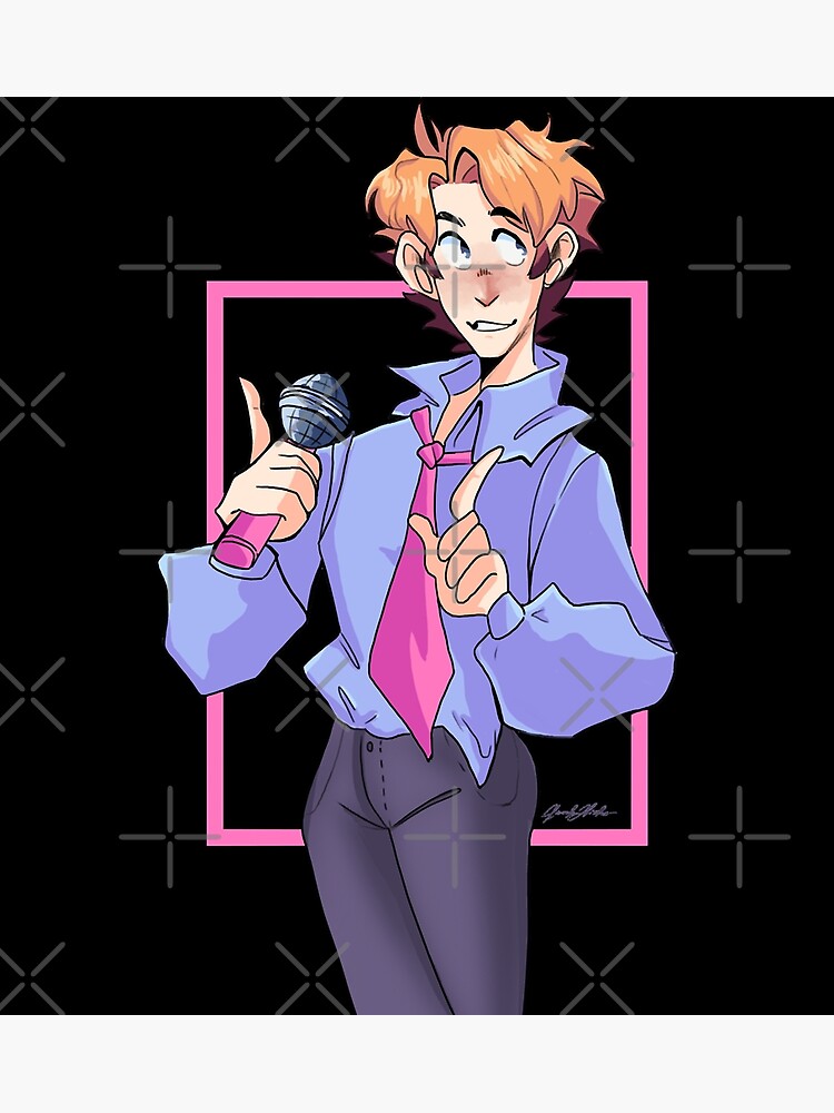 "Senpai FNF" Photographic Print by HelloFNF | Redbubble