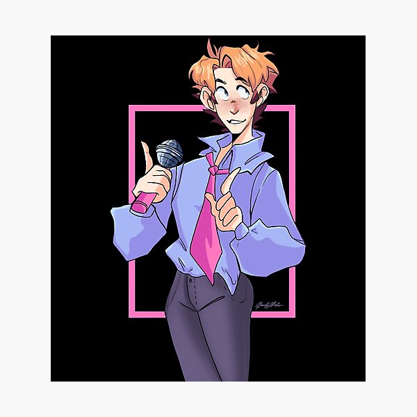 "Senpai FNF" Photographic Print by HelloFNF | Redbubble