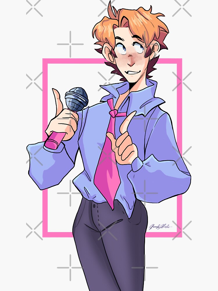 "Senpai FNF" Sticker for Sale by HelloFNF | Redbubble