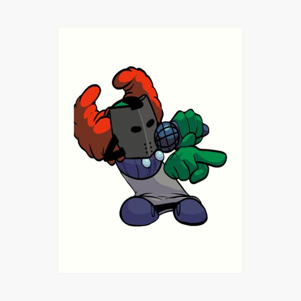 "Tricky FNF Friday Night Funkin" Art Print by HelloFNF | Redbubble