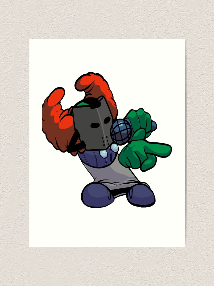 "Tricky FNF Friday Night Funkin" Art Print by HelloFNF | Redbubble