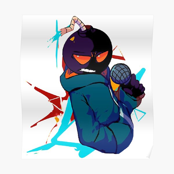 "Whitty Friday Night Funk" Poster for Sale by HelloFNF | Redbubble