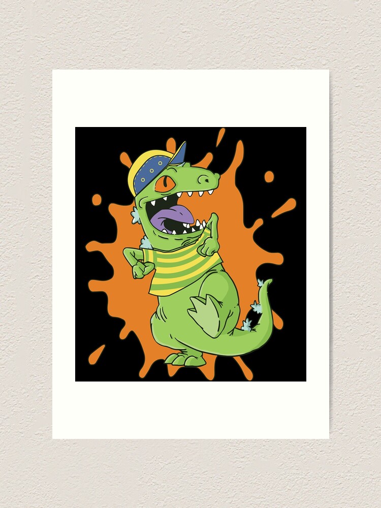 "Fresh I love Rugrats Funny Doll Reptar" Art Print for Sale by ...