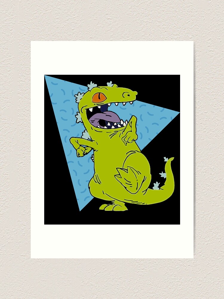"I love Rugrats Funny Doll Reptar Shirt" Art Print for Sale by ...