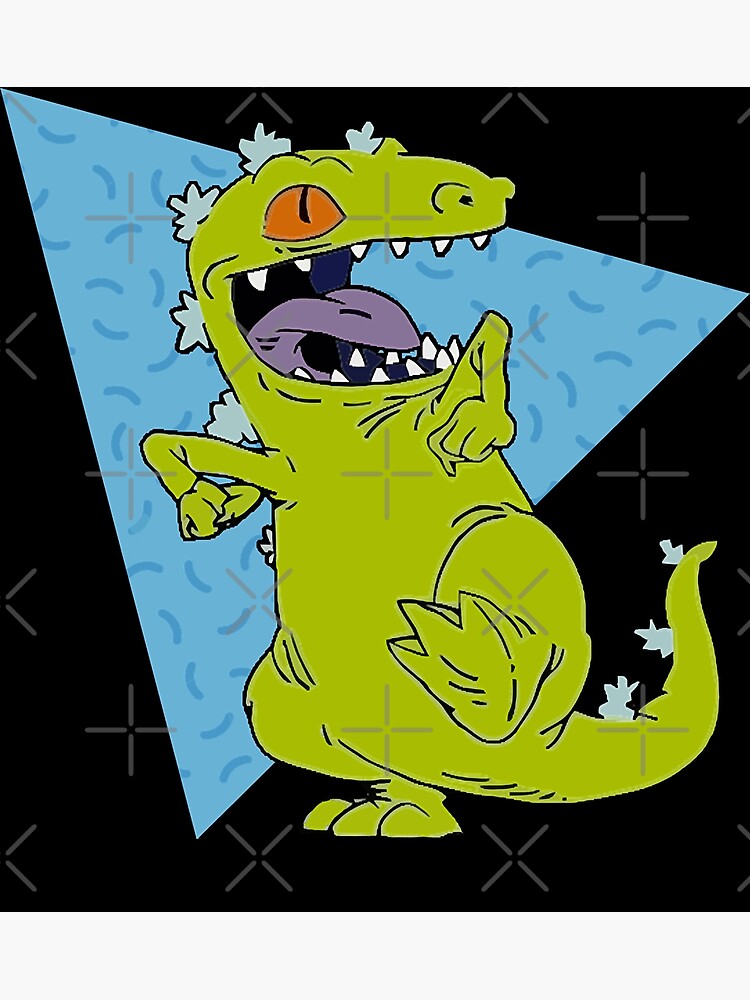 "I love Rugrats Funny Doll Reptar Shirt" Art Print for Sale by ...