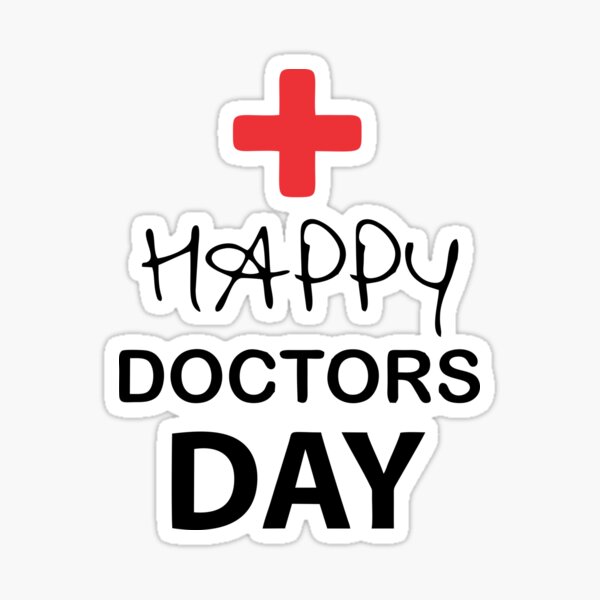 "Happy Doctors Day" Sticker by ahrodriguez | Redbubble