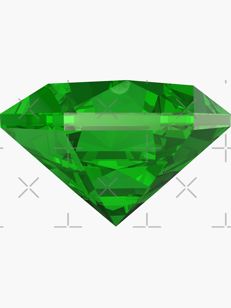 "Emerald" Sticker for Sale by redgoch | Redbubble