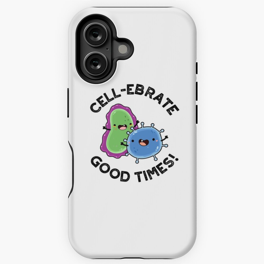 "Cell-ebrate Good Times Funny Bacteria Puns " Sticker for Sale by punnybone | Redbubble