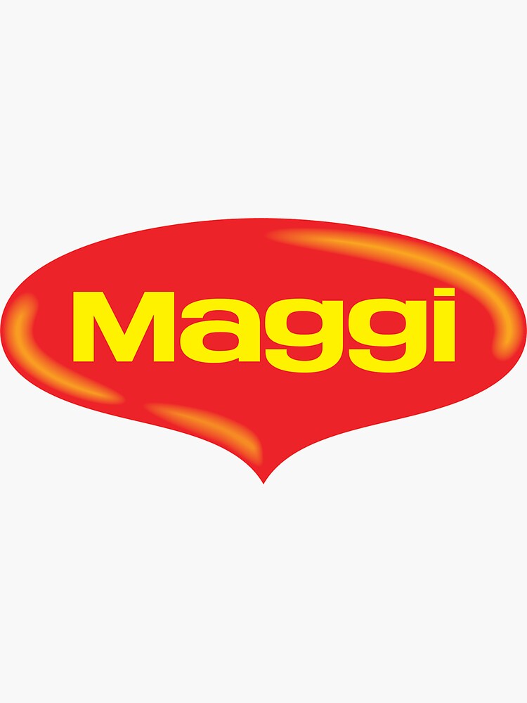 "Lifetime Maggi Logo Essential Design" Sticker for Sale by lujiam ...