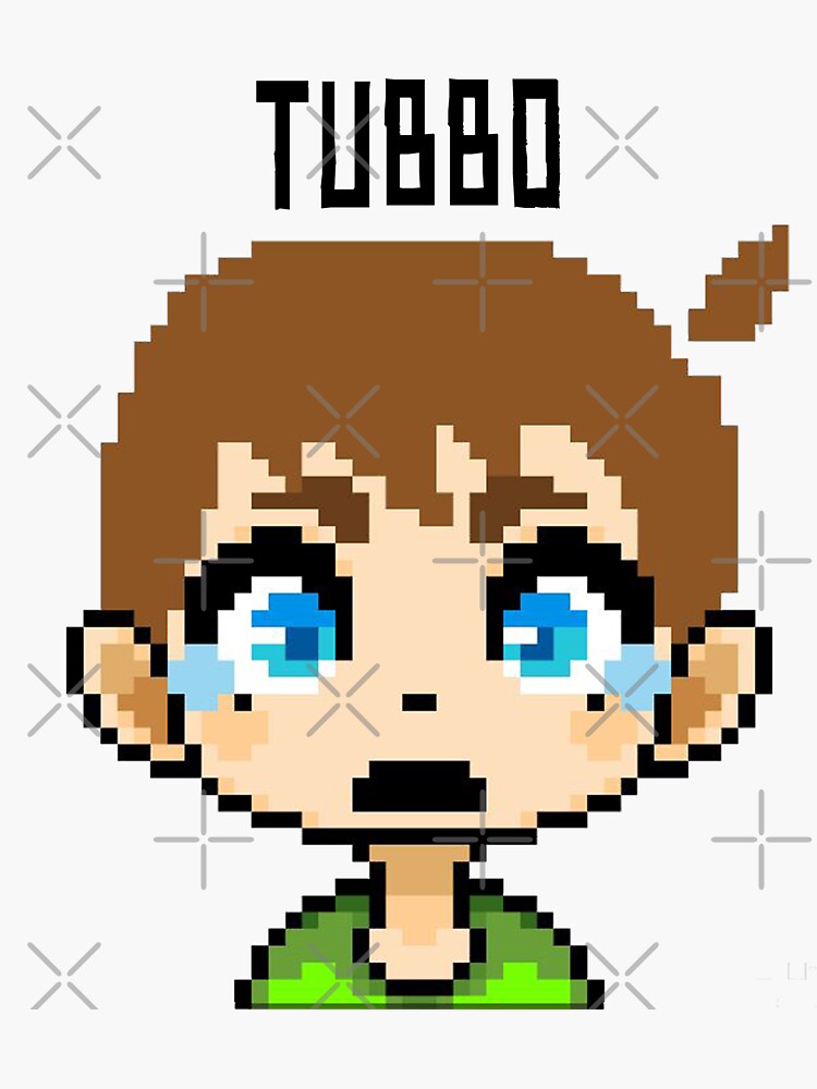 "tubbo " Sticker by 9chaa | Redbubble