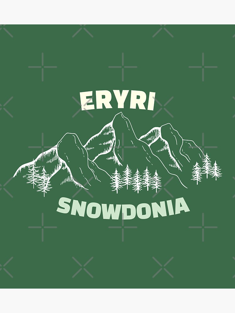 "eryri snowdonia" Sticker for Sale by LUNA-LUNA- | Redbubble