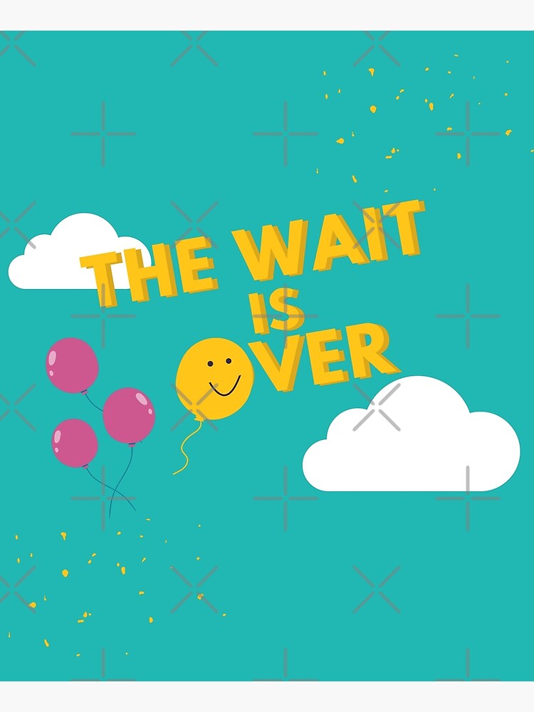 "Permission to Dance Song Lyrics | THE WAIT IS OVER - BTS" Art Print ...