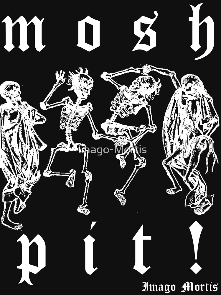 "Mosh Pit!" T-shirt for Sale by Imago-Mortis | Redbubble | gothic t ...