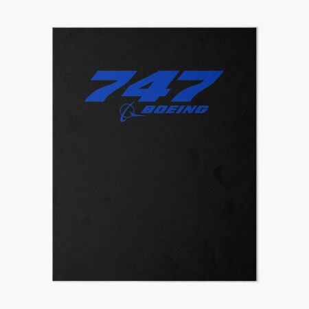 "Boeing 747 Logo Essential T-Shirt.png" Art Board Print for Sale by ...