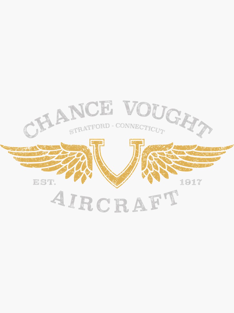"Chance Vought Aircraft Classic T-Shirt.png" Sticker for Sale by ...