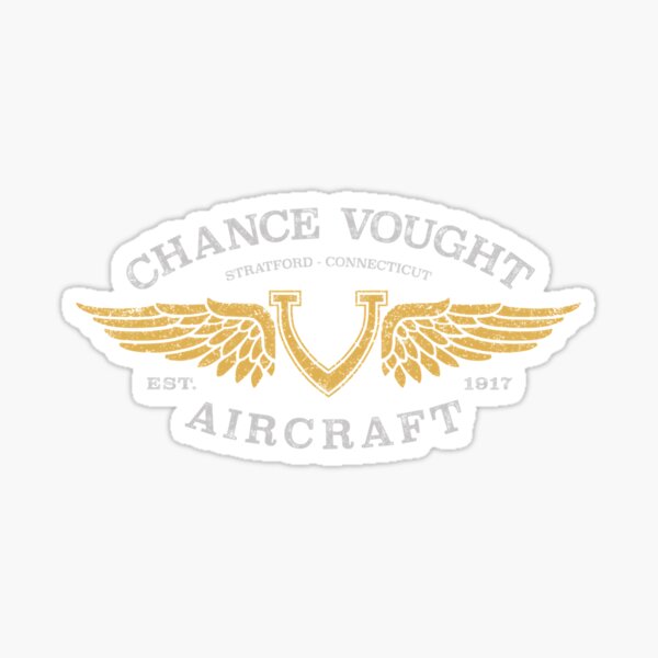 "Chance Vought Aircraft Classic T-Shirt.png" Sticker for Sale by ...