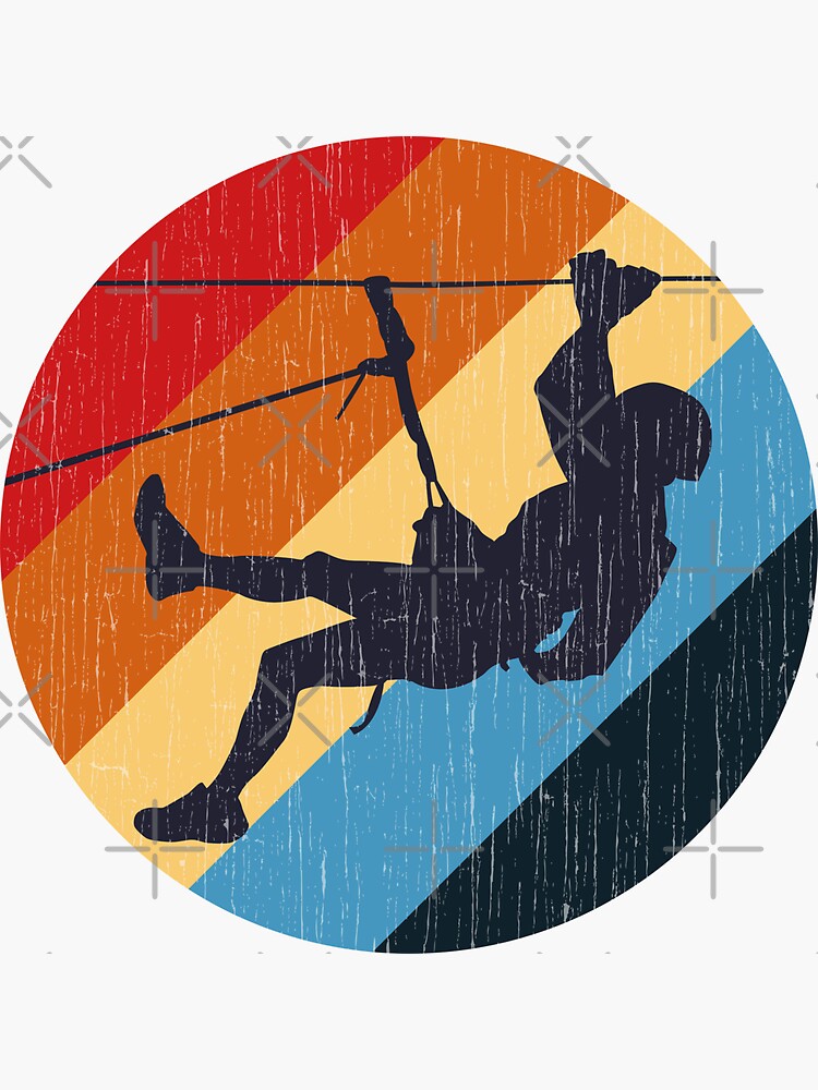 "Lets Hang Climbing Bouldering Alpinist Design" Sticker for Sale by ...