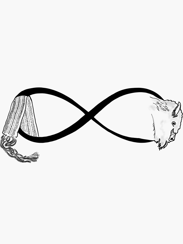 "Metis symbol " Sticker for Sale by Bayfield | Redbubble