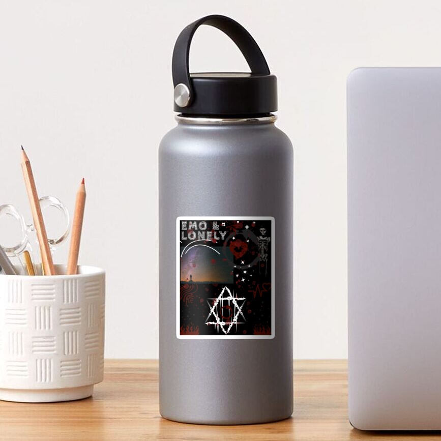 "emo is not a phase, it's a lifestyle Shirt" Sticker for Sale by ...