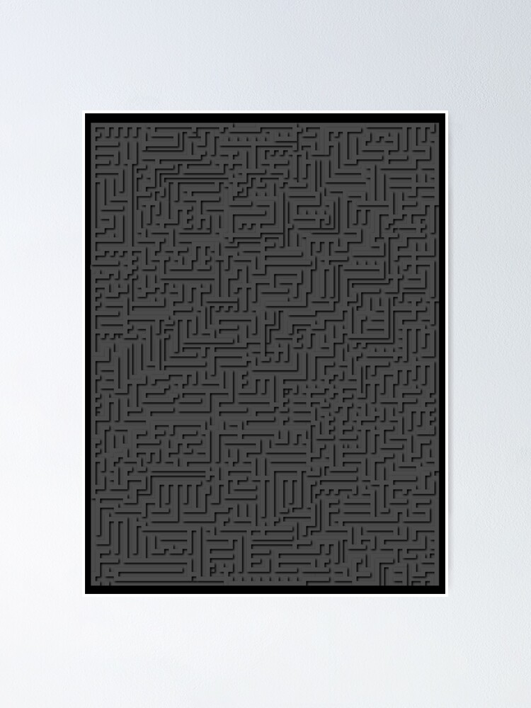 "Labyrinthine" Poster for Sale by shaunallankirk | Redbubble