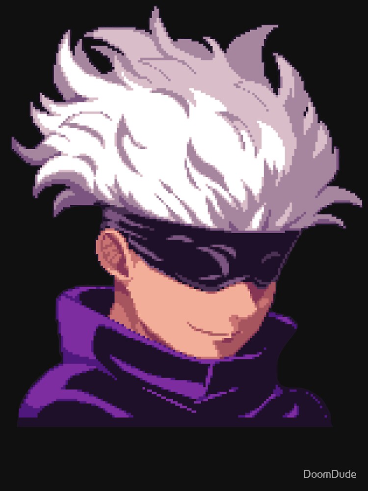 "GOJO SATORU Pixelart Aesthetic // Jujutsu Kaisen" T-shirt for Sale by ...