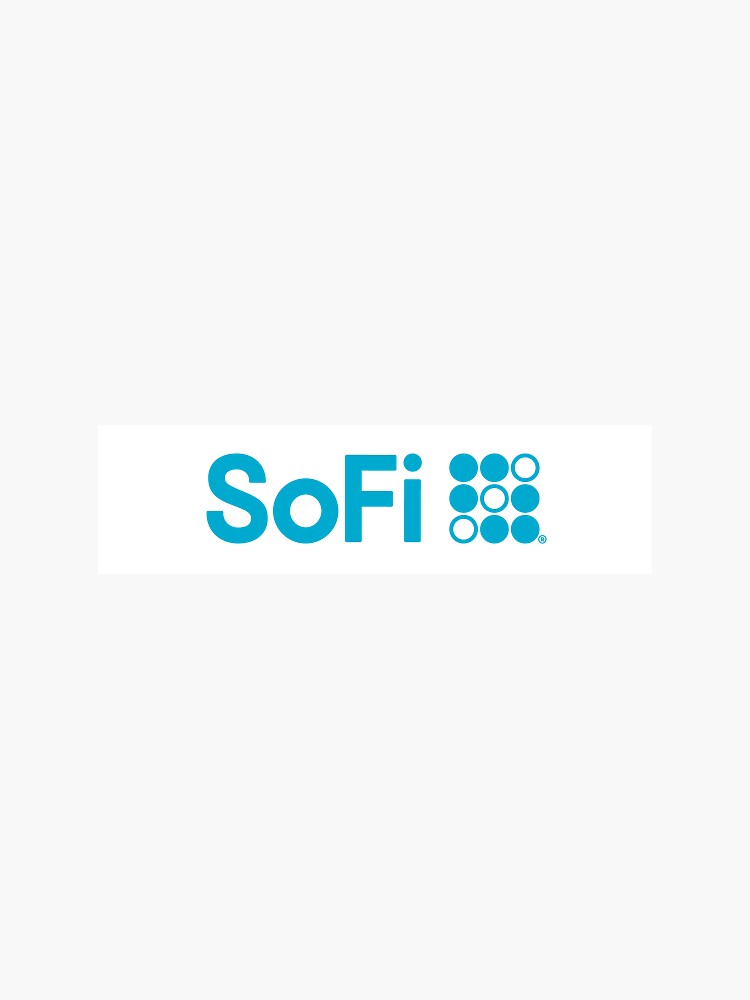 "SoFi Classic Logo " Sticker for Sale by daikonshounen | Redbubble