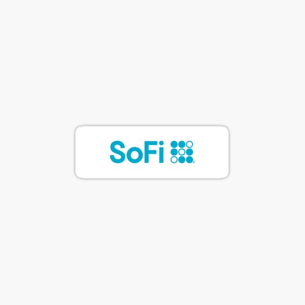 "SoFi Classic Logo " Sticker for Sale by daikonshounen | Redbubble