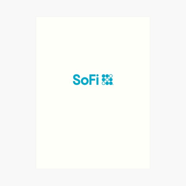"SoFi Classic Logo " Art Print for Sale by daikonshounen | Redbubble
