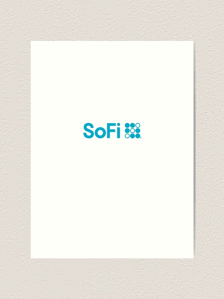 "SoFi Classic Logo " Art Print for Sale by daikonshounen | Redbubble