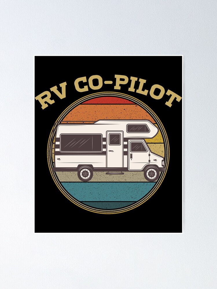 "RV CoPilot Vintage Motorhome Sunset ,camper travel designs, rv life ...