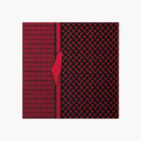 "Palestinian Kufiya Masks | free Palestine Keffiyeh red black ...