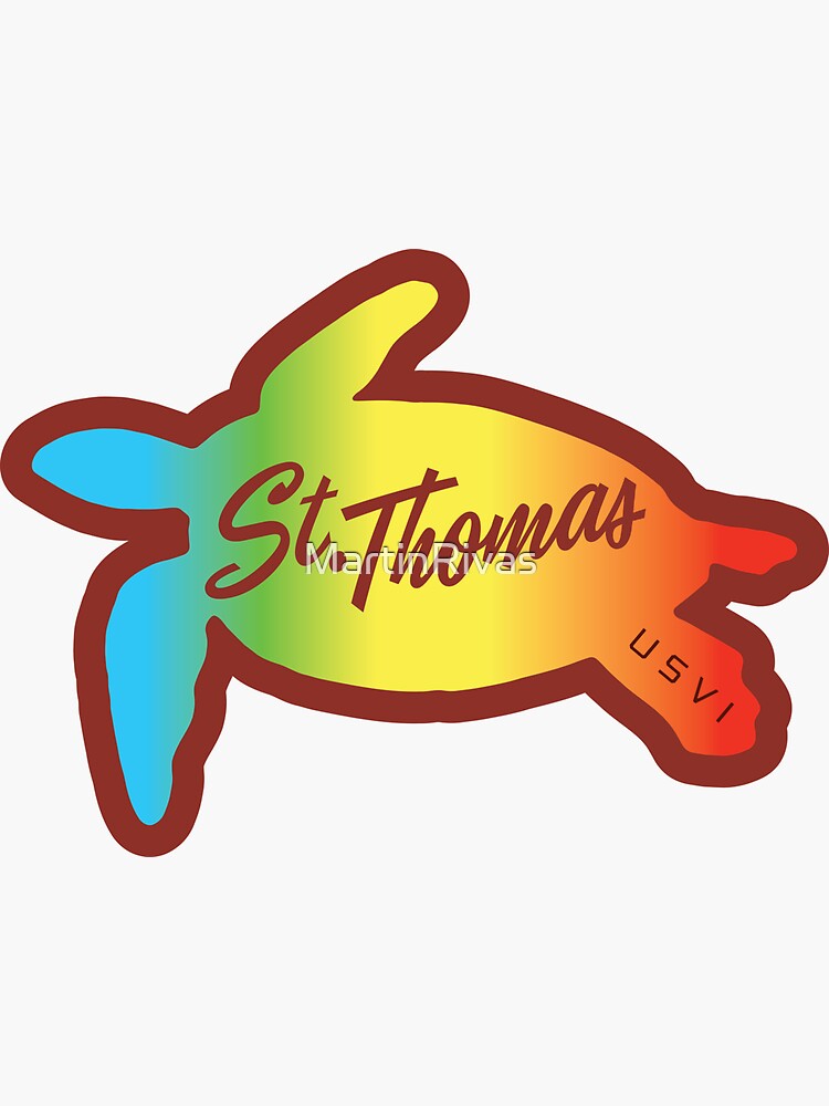 "St. Thomas USVI" Sticker for Sale by MartinRivas | Redbubble
