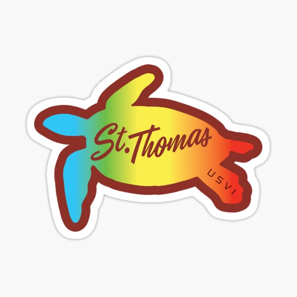 "St. Thomas USVI" Sticker for Sale by MartinRivas | Redbubble