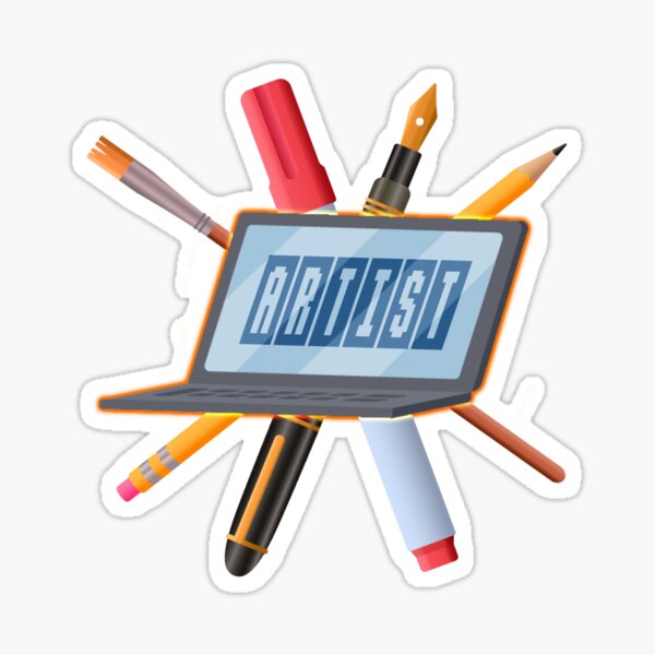 "Graphic Designer" Sticker for Sale by 3FHS | Redbubble