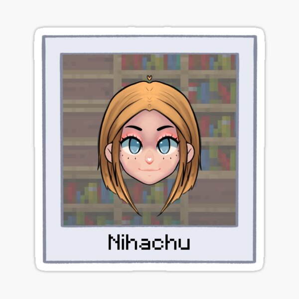 Pegatina «Icono de Nihachu (niki)» de blurryspirits | Redbubble