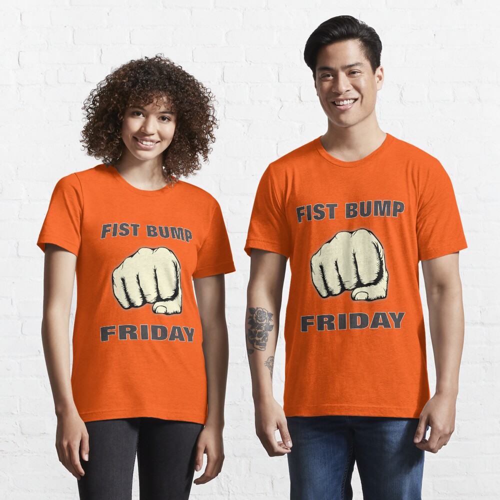 "Fist Bump Friday" T-shirt by bubbleneck | Redbubble