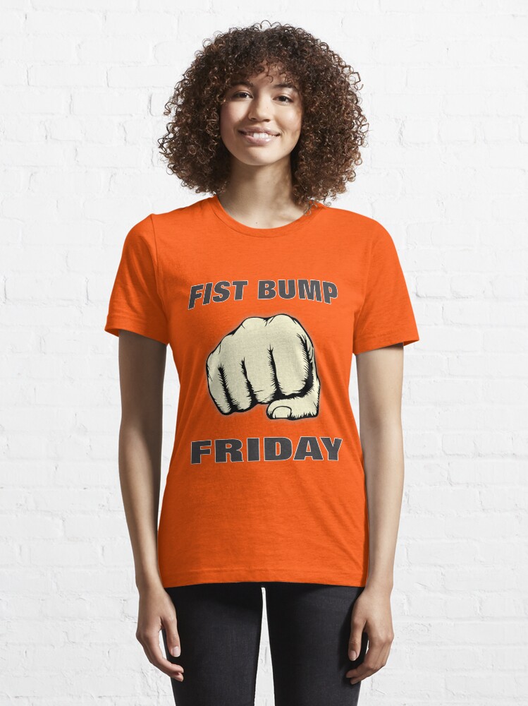 "Fist Bump Friday" T-shirt by bubbleneck | Redbubble