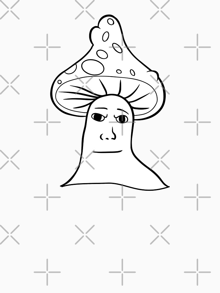 "Shroomjack, Wojak" T-shirt for Sale by yooKabb | Redbubble | shroomjak ...
