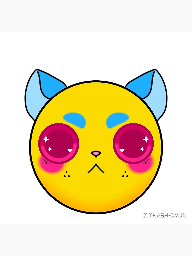 "Pan cat" Sticker for Sale by ZITHASH-OVUN | Redbubble