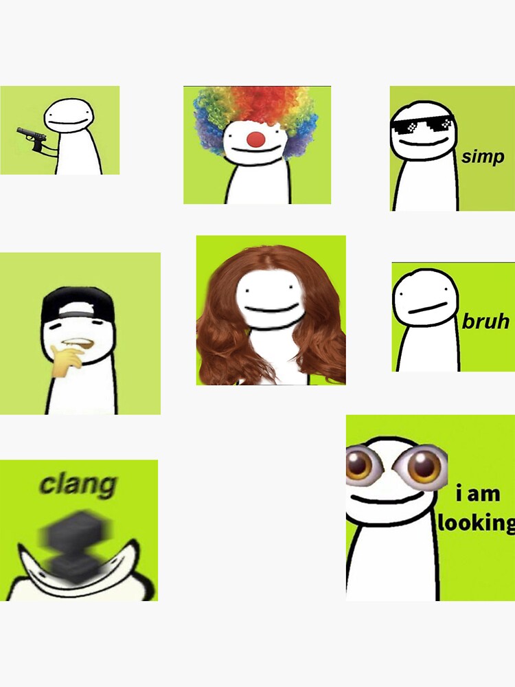 "Dream memes" Sticker for Sale by nicole7e | Redbubble