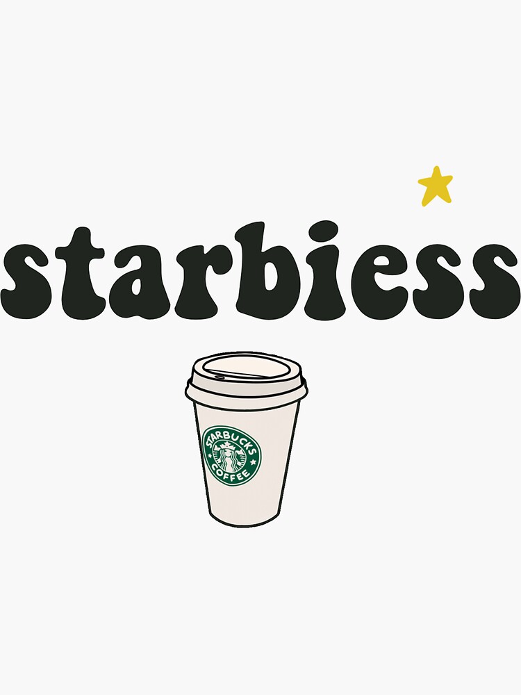"'starbies' stickers " Sticker for Sale by Jayyuziii | Redbubble