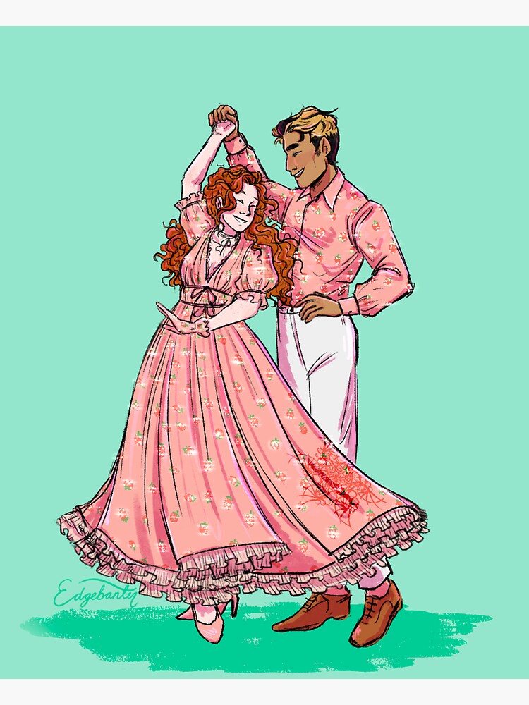 "Cosmere Fashion Week - Shallan & Adolin" Sticker for Sale by ...