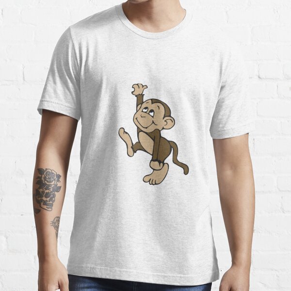 "Monkey " T-shirt by Scassway | Redbubble | monkey t-shirts - cute t ...