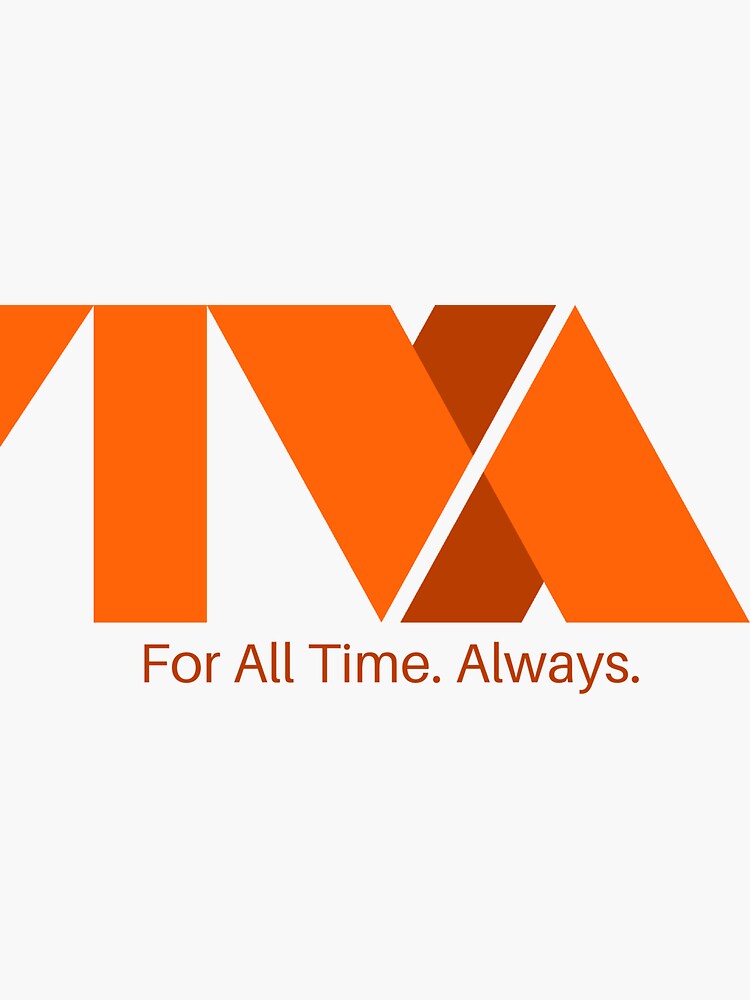 "TVA Logo" Sticker for Sale by thesyfyshop | Redbubble