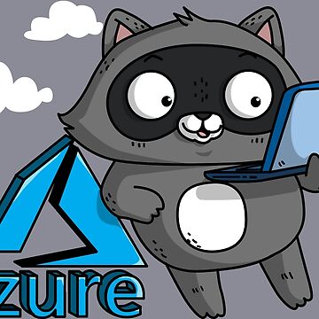 "Azure Bit Raccoon with Microsoft Surface" Zipped Hoodie for Sale by ...