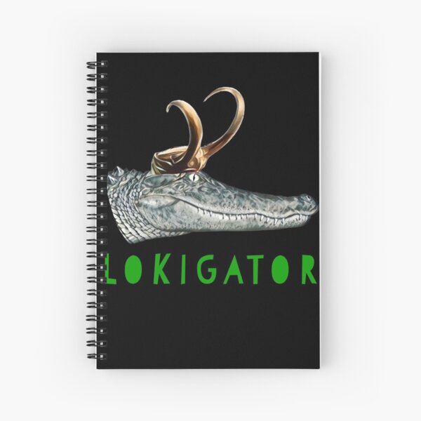 "Loki - Lokigator - Loki Art" Spiral Notebook by Dragons23 | Redbubble