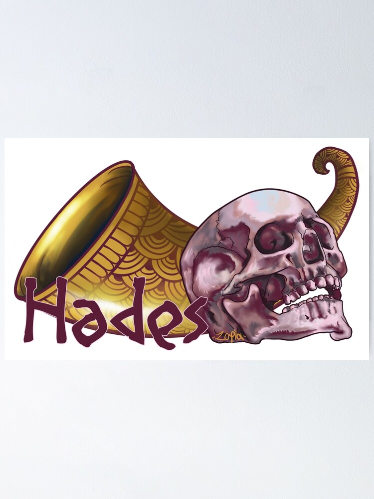 "Hades (Plouton) " Poster for Sale by ArchaeoArtist | Redbubble