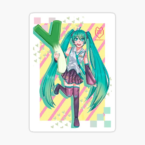 "Hatsune Miku 39 " Sticker for Sale by anAubry01 | Redbubble