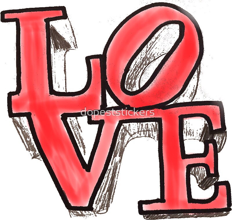 Love: Stickers | Redbubble