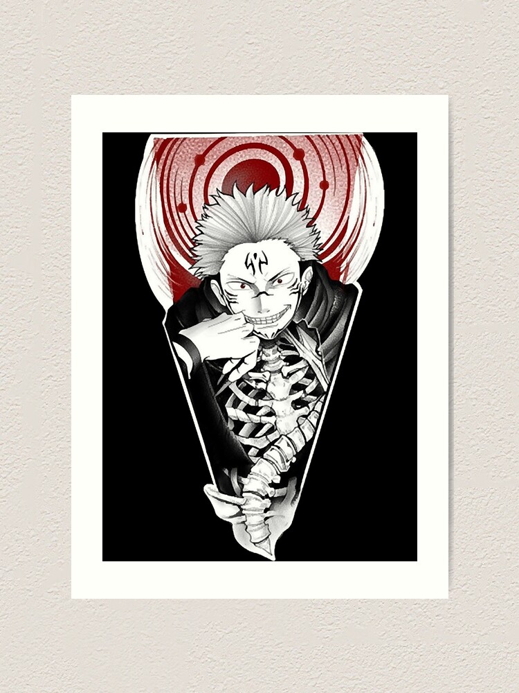 "sukuna " Art Print for Sale by KindelDameri | Redbubble